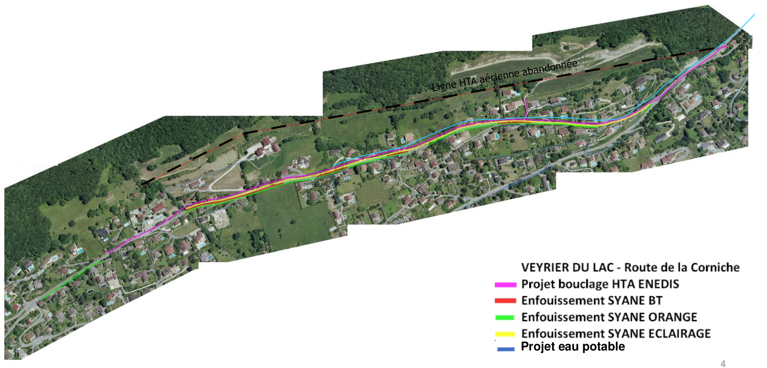 Projet Route de la Corniche – Mairie de Veyrier-du-Lac